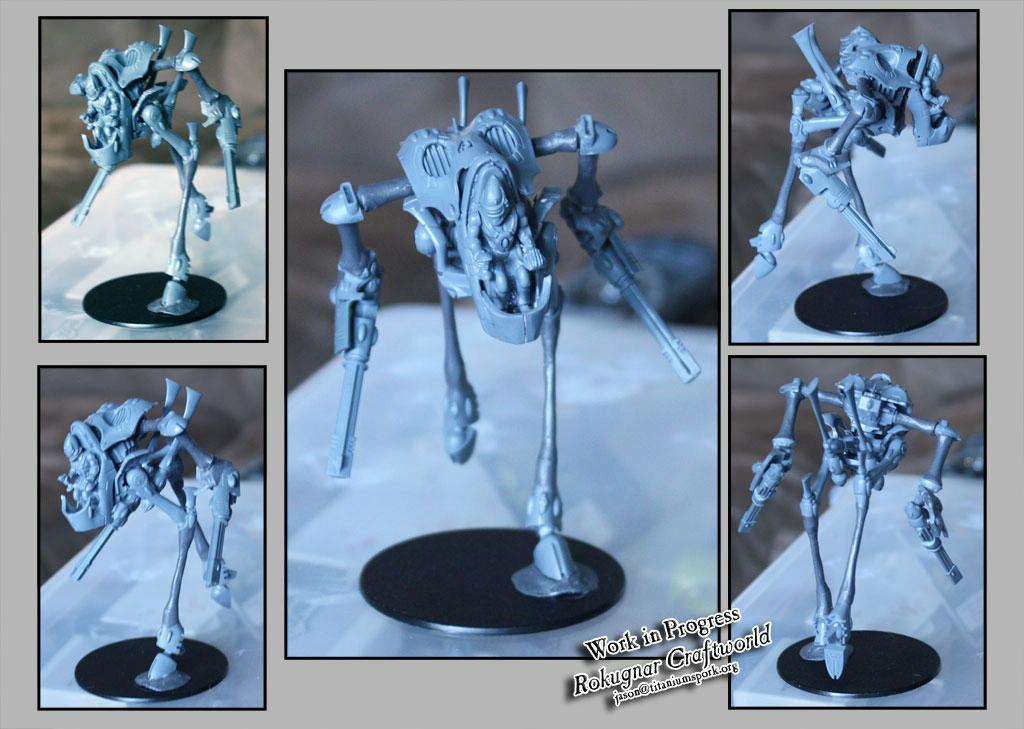 Eldar, War Walker, Work In Progress - War Walker WIP - Gallery - DakkaDakka